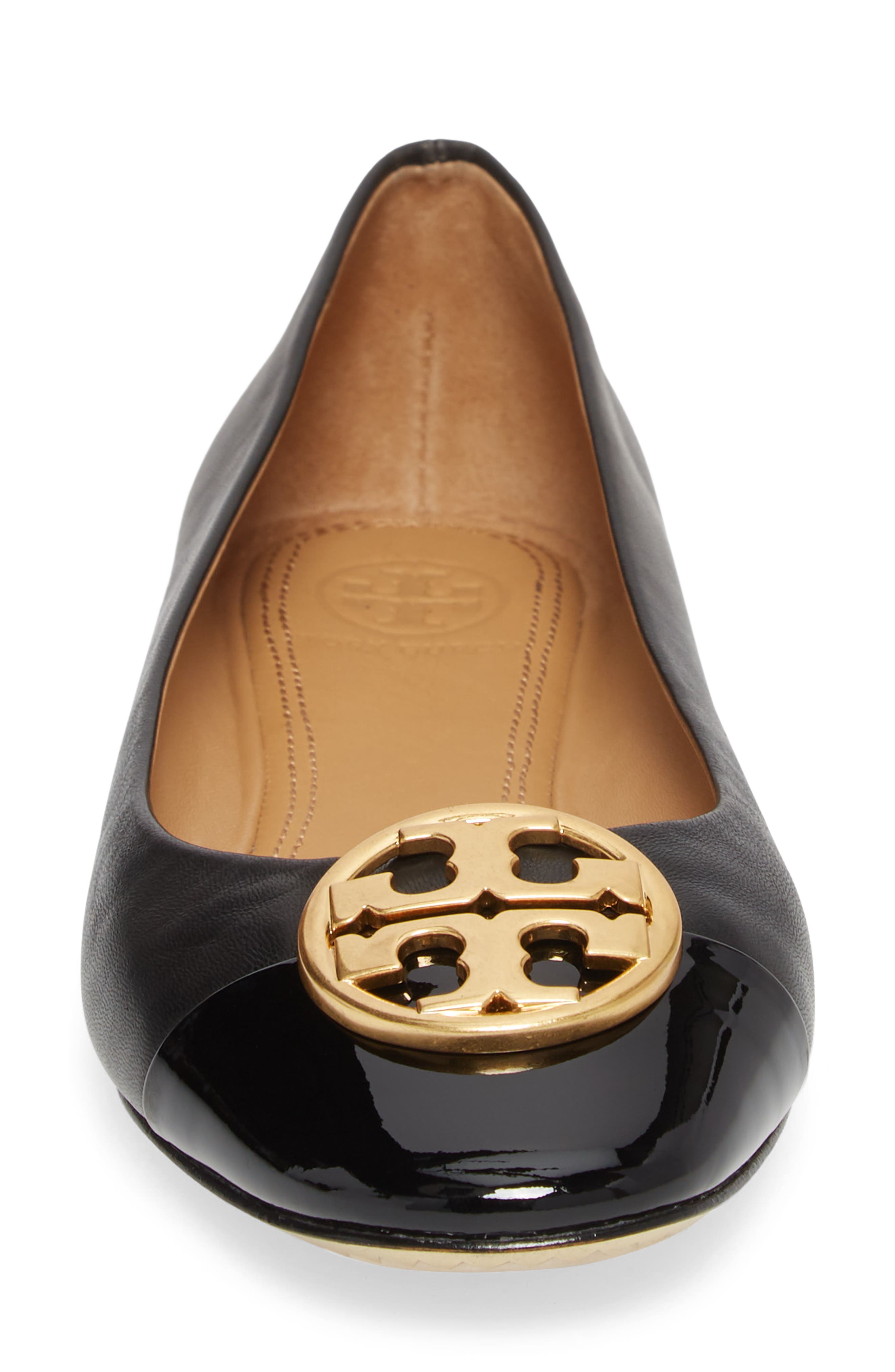 Tory Burch Chelsea Cap Toe Ballet Flat (Women) | Nordstrom