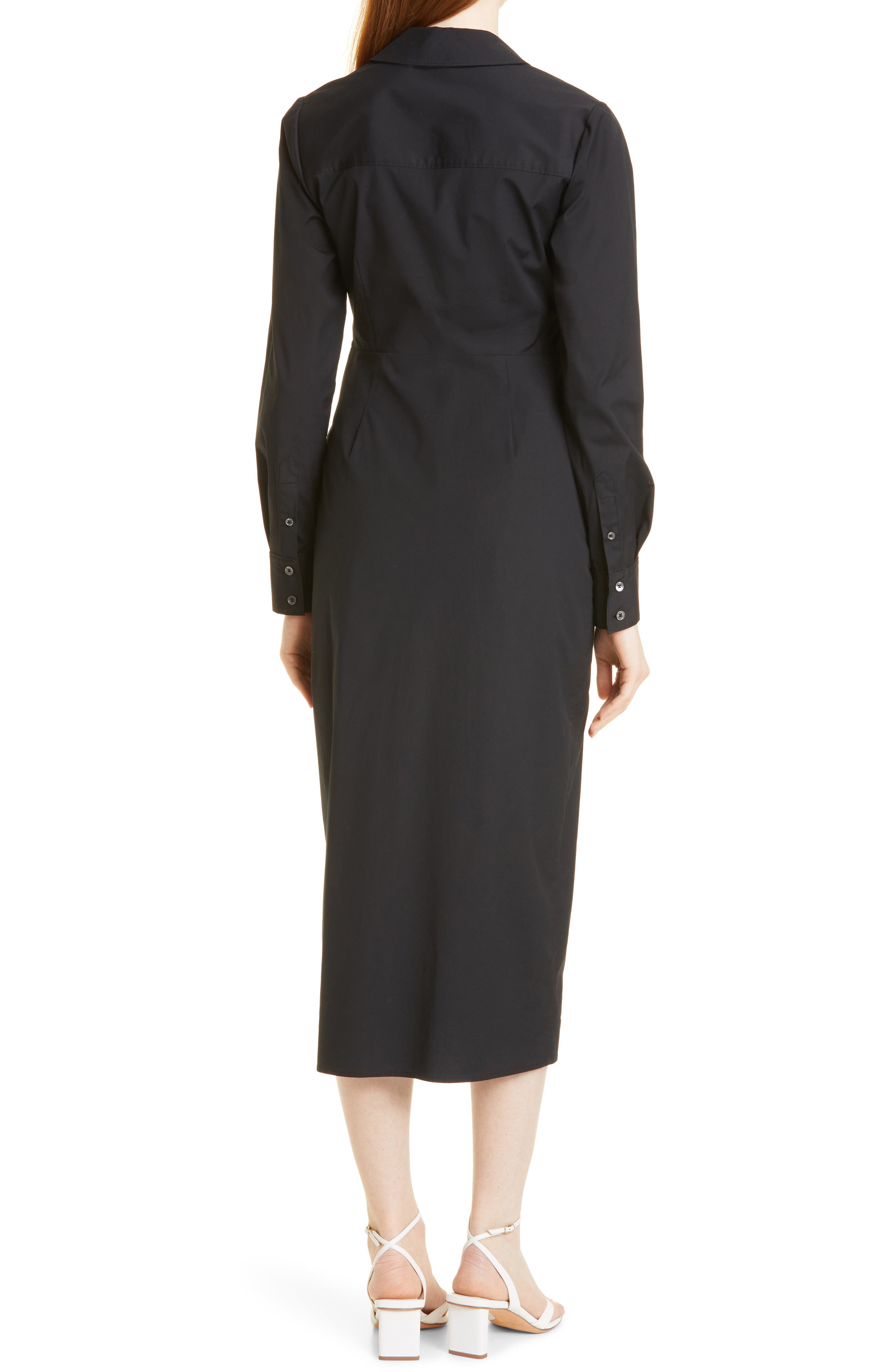 Veronica Beard Janelle Long Sleeve Shirtdress | Nordstrom