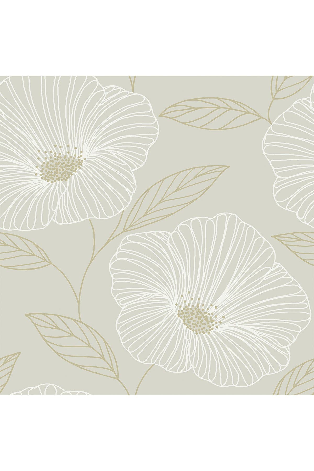 Wallpops Dove Floweret Peel & Stick Wallpaper | Nordstromrack