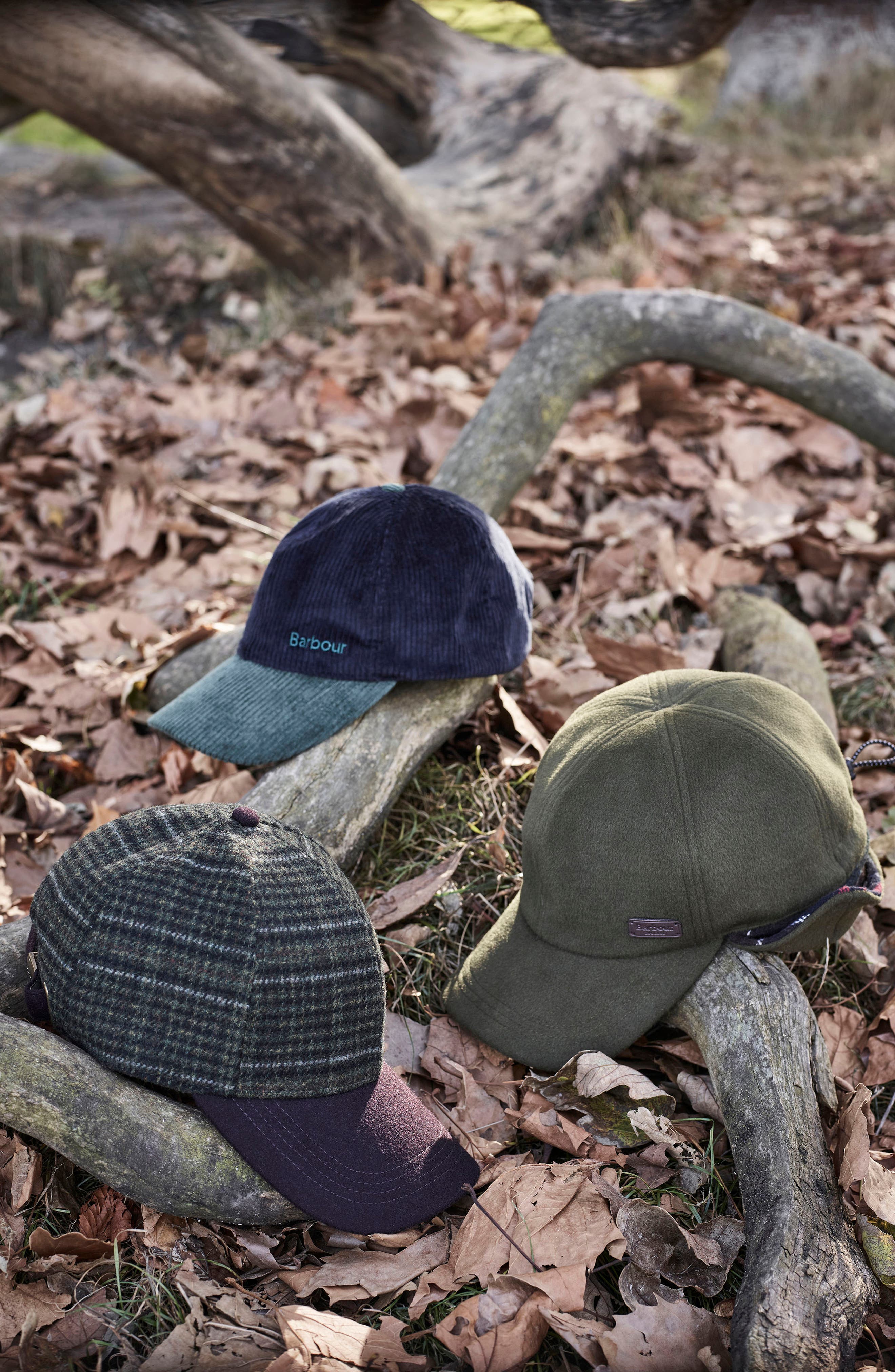 Barbour Clyde Plaid Adjustable Tweed Baseball Cap | Nordstrom