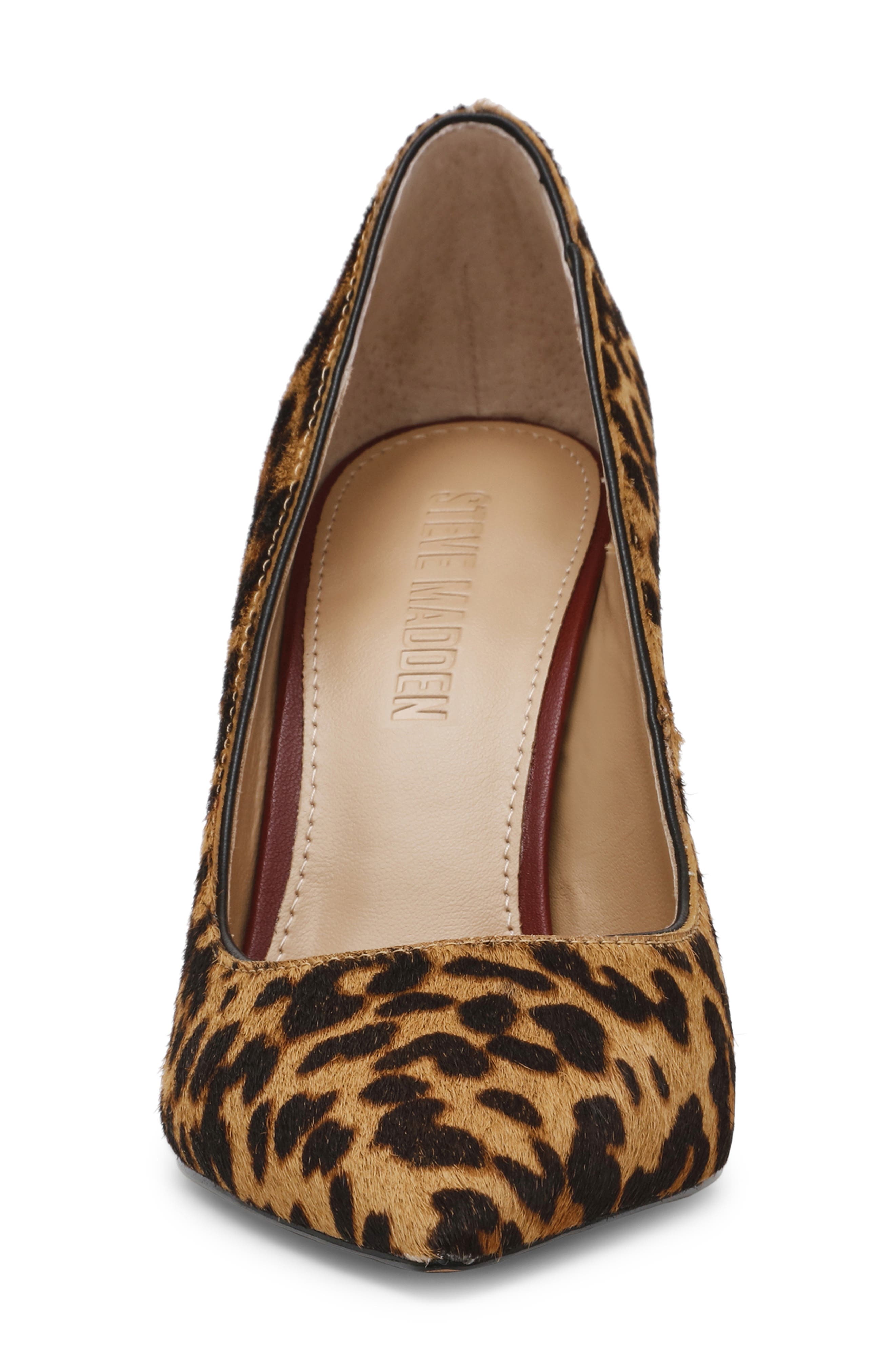 Steve Madden Thrive Genuine Calf Hair Pointed Toe Pump (Women ...