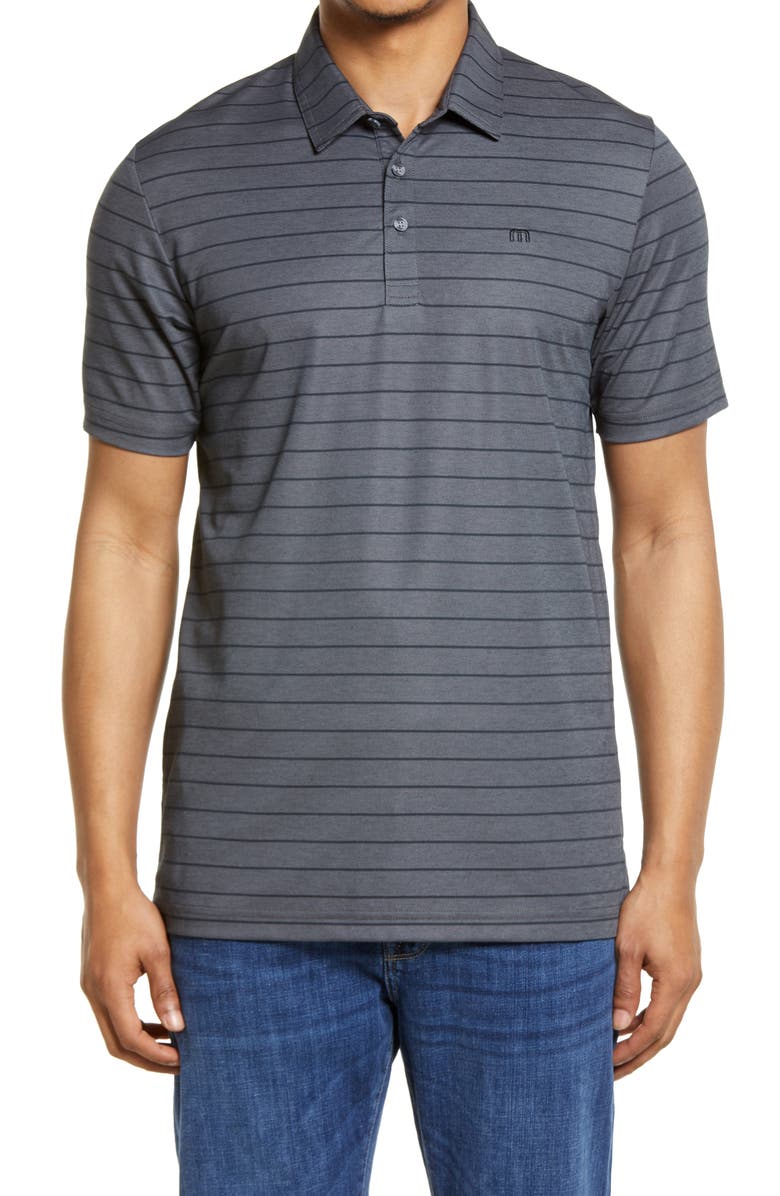 TravisMathew Marini 2.0 Stripe Piqué Polo | Nordstromrack
