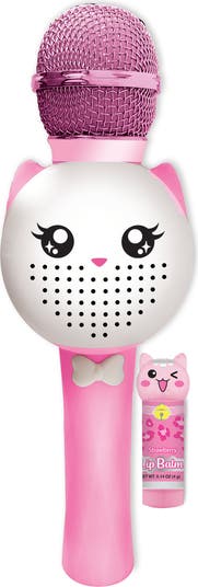 HOT FOCUS Kids' Karaoke Microphone & Lip Balm Set | Nordstromrack