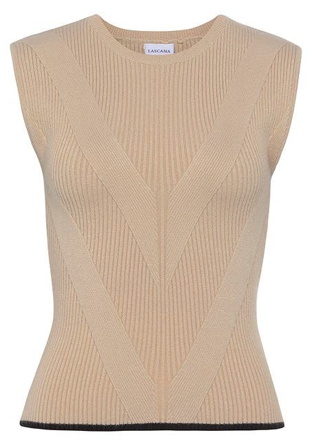 LASCANA Women's Knit Pattern Sweater Vest | Nordstrom