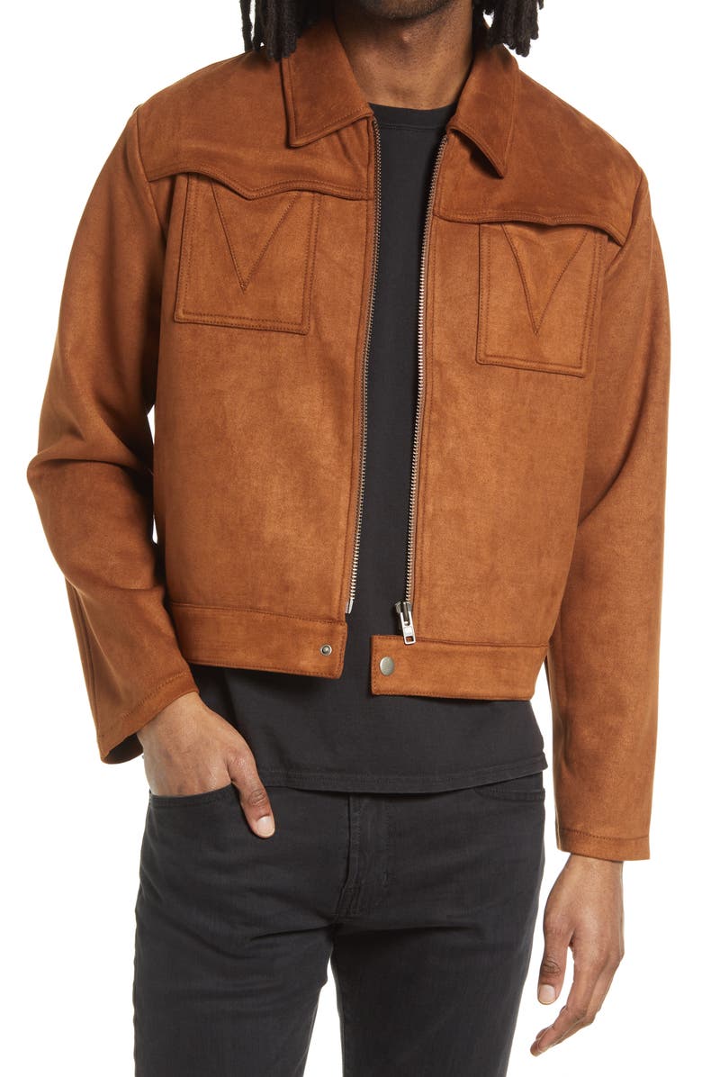 AMENDI Petrus Faux Suede Jacket | Nordstromrack