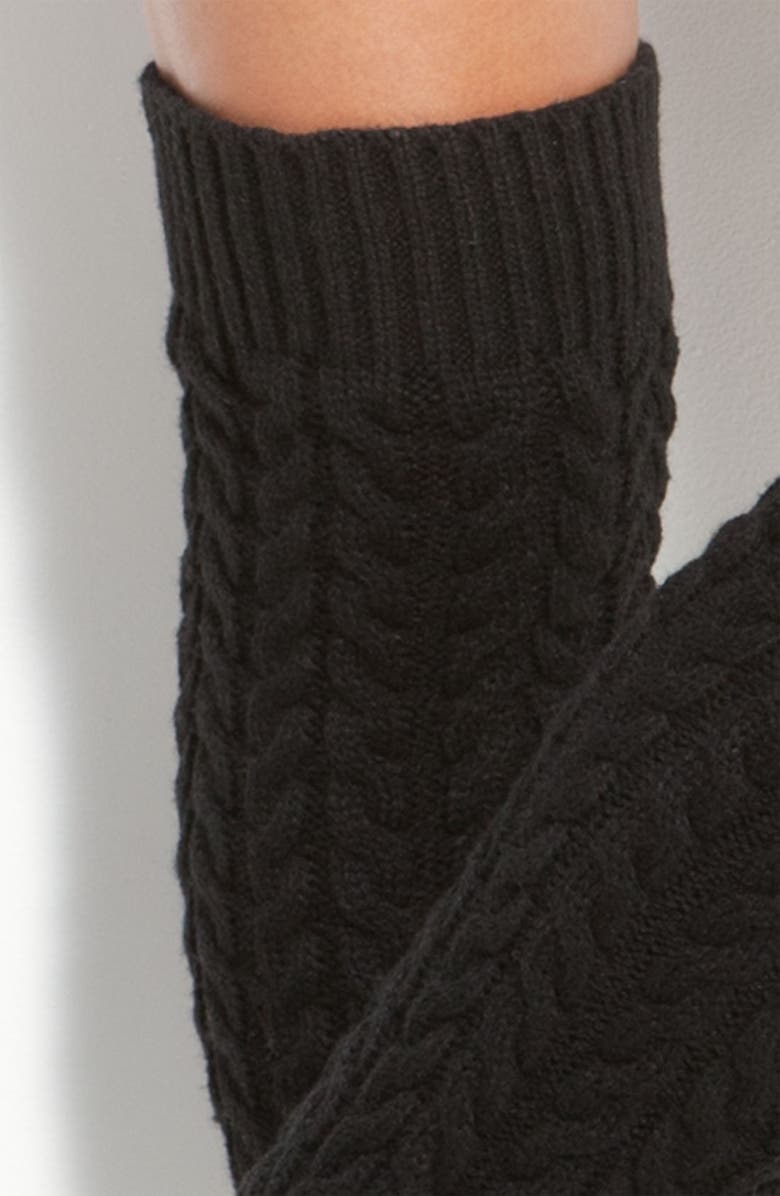 Make + Model Cable Knit Over the Knee Slipper Socks | Nordstromrack