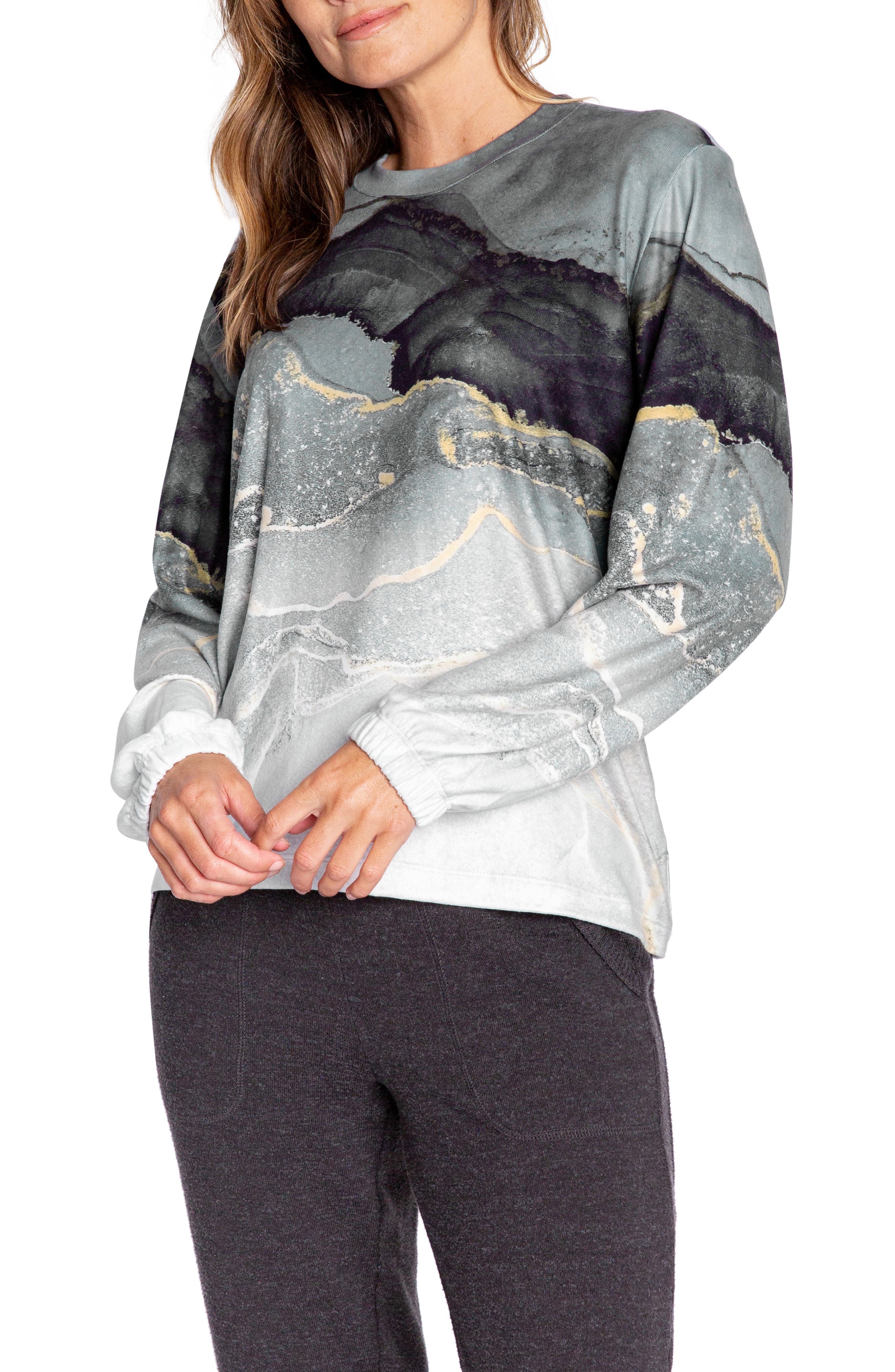 PJ Salvage Marble Sleep Top | Nordstromrack