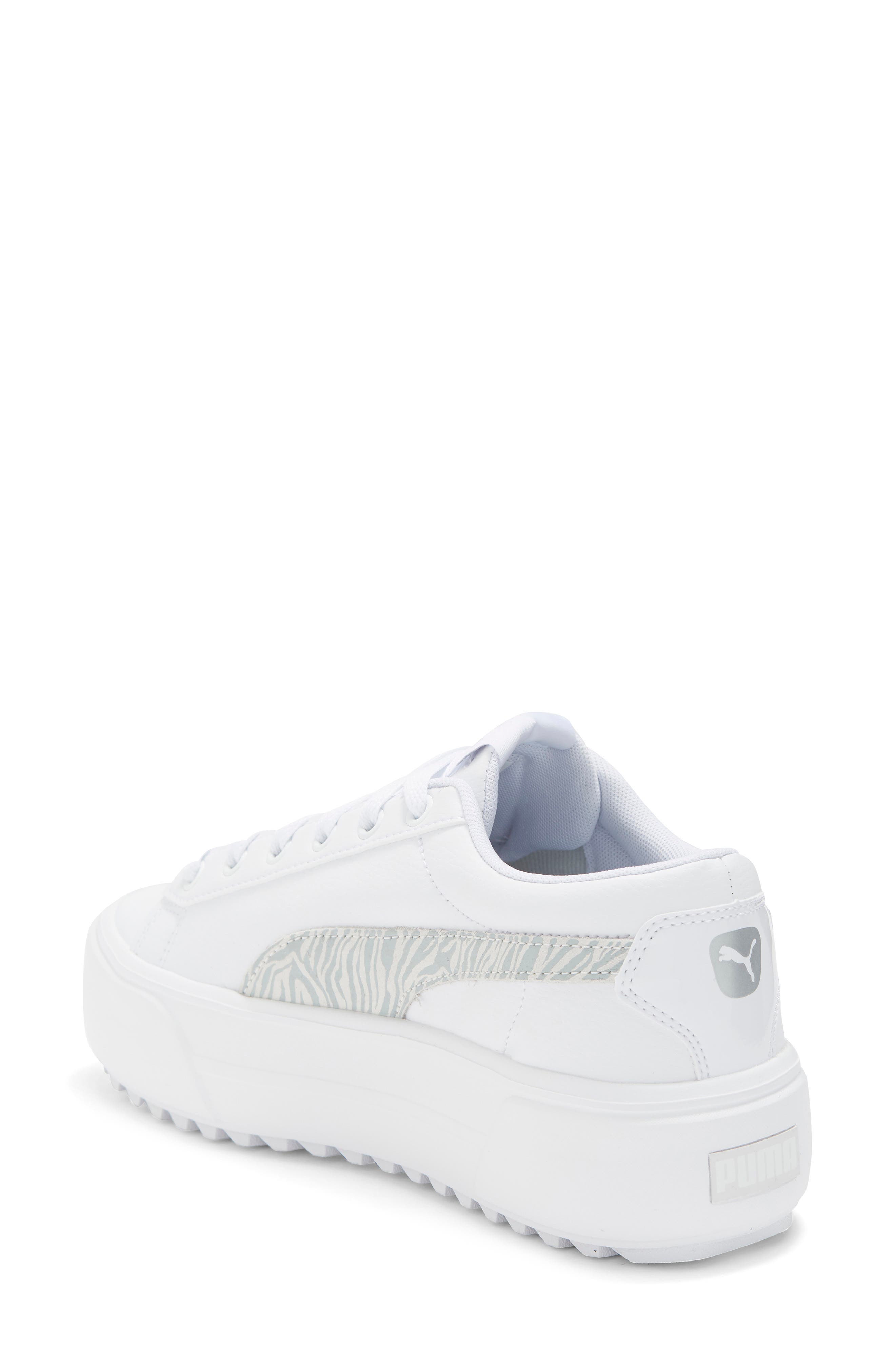 PUMA Kaia Platform Tiger Print Logo Sneaker (Women) | Nordstromrack