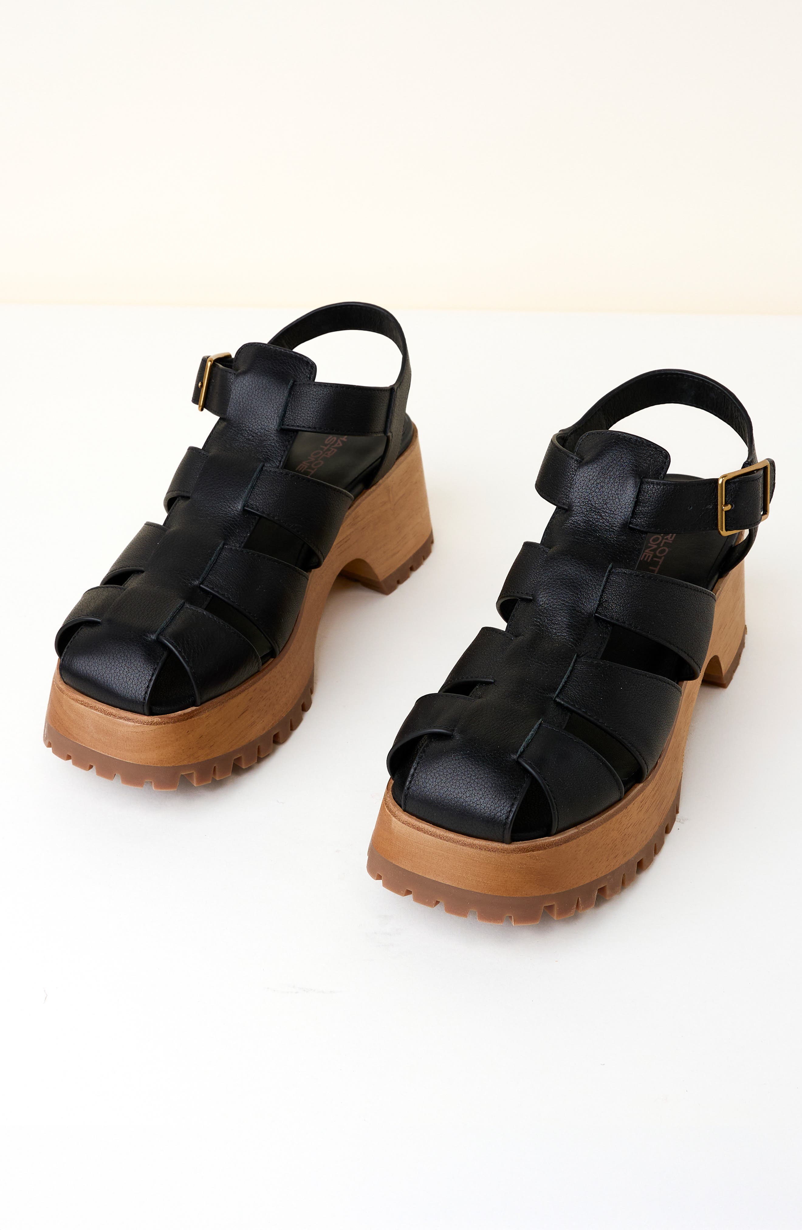 Charlotte Stone Roddy Platform Fisherman clog Sandal | Nordstrom