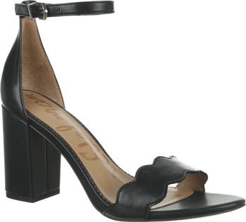 Sam Edelman Odila Scalloped Ankle Strap Sandal (Women) | Nordstromrack