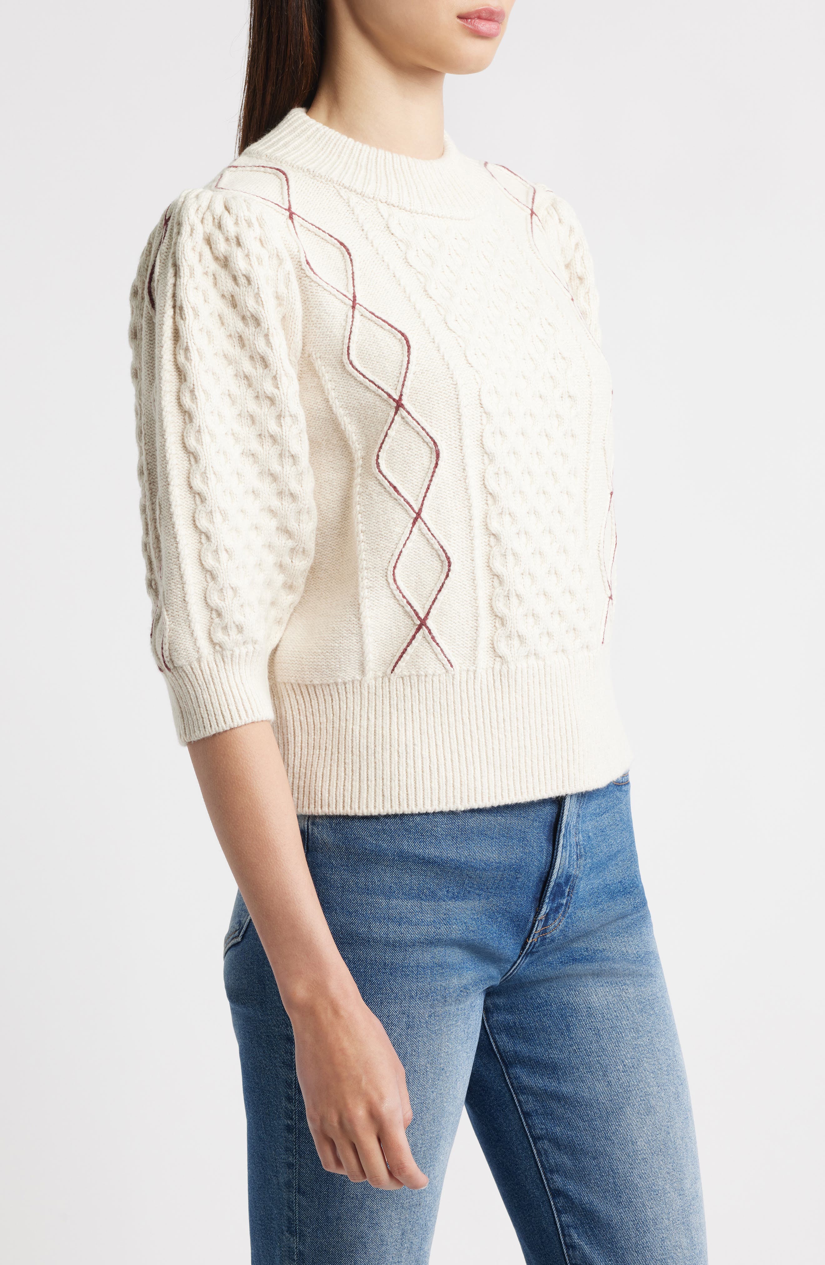 Rails Addy Cable Stitch Sweater | Nordstromrack