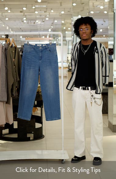 NIC+ZOE Recess Straight Ankle Jeans | Nordstromrack