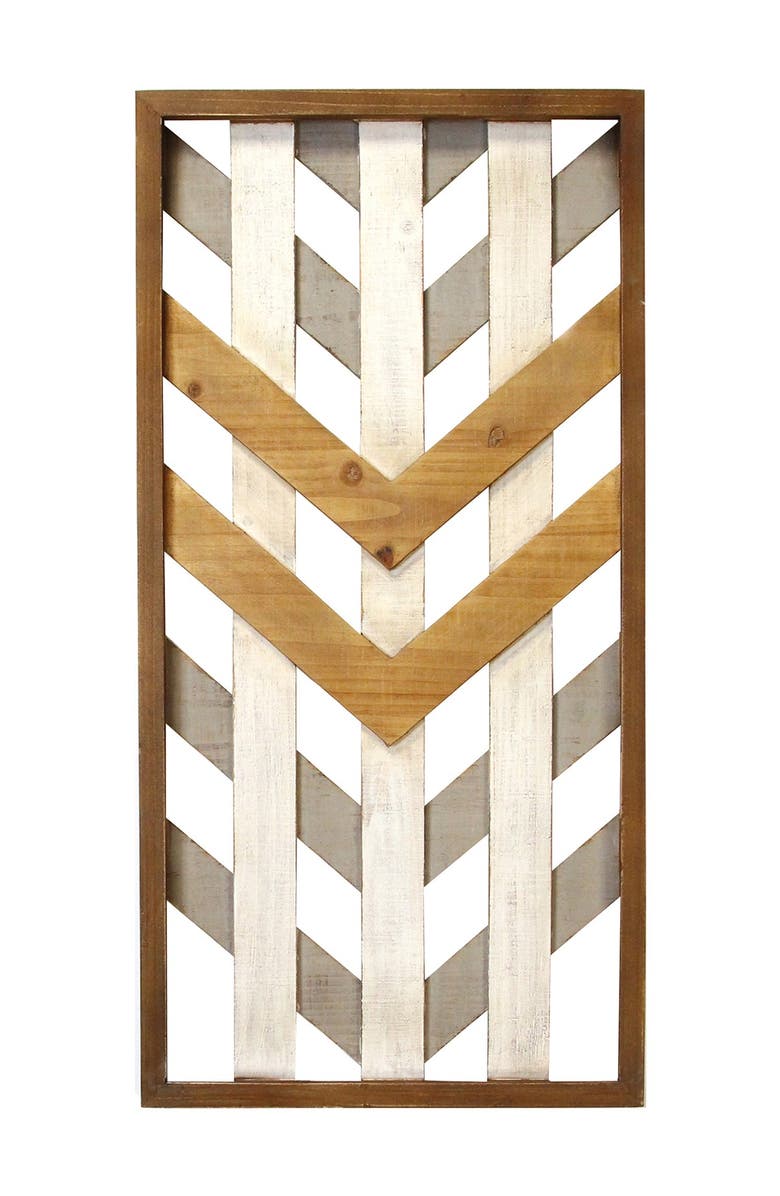 STRATTON HOME DECOR Multi Framed Geometric Wood Wall Panel | Nordstromrack