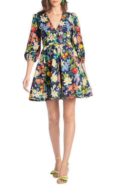 Mini Floral Dresses for Women