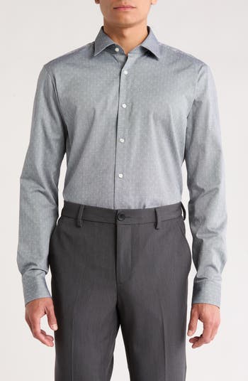 HUGO Valerio Modern Fit Cotton Dress Shirt | Nordstromrack