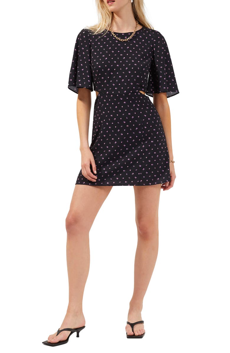 French Connection Augustine Verona Cutout Minidress | Nordstromrack