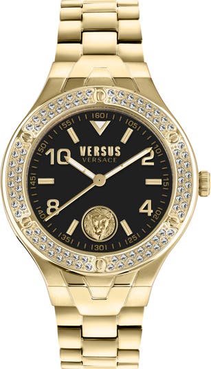 VERSUS Versace Vittoria Crystal Bracelet Watch, 38mm | Nordstrom