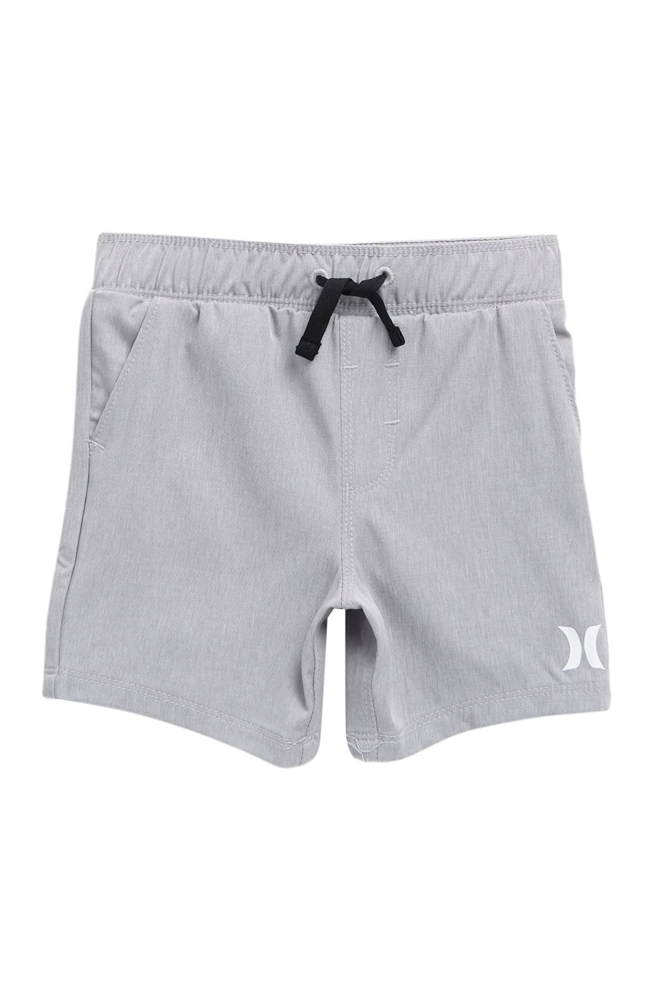 Hurley Kids' Stretch Heathered Hybrid Shorts | Nordstromrack