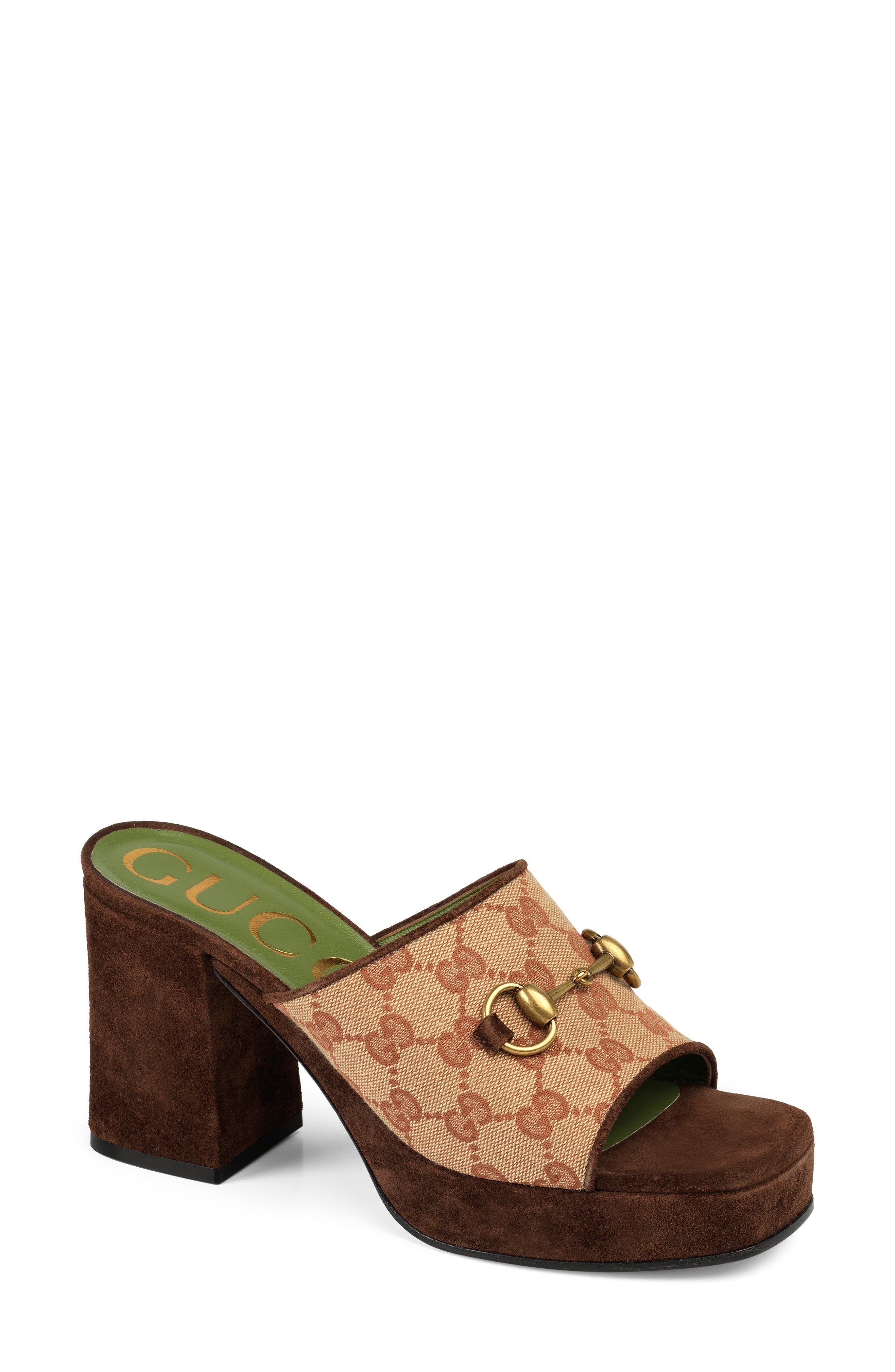 Gucci Houdan Original GG Platform Slide Sandal (Women) | Nordstrom