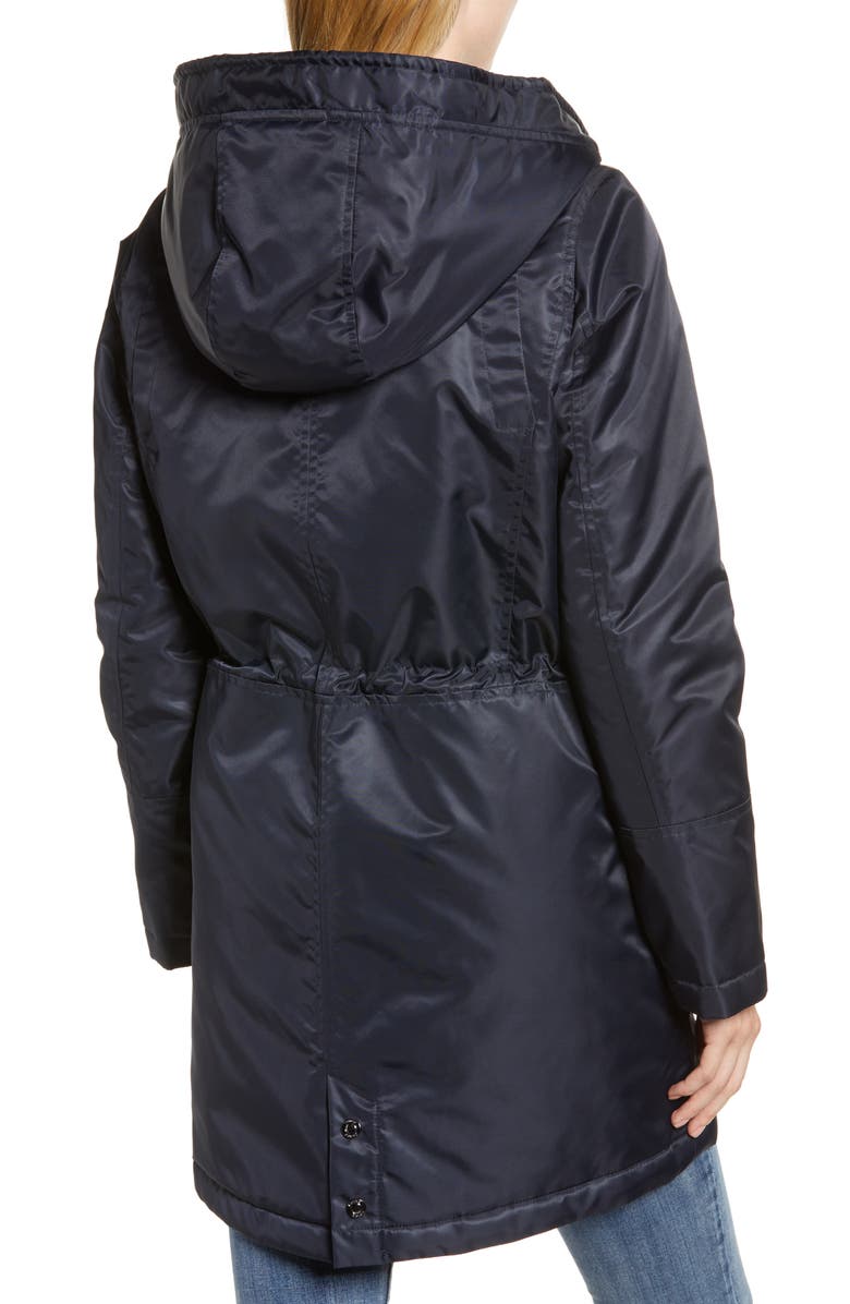 Kensie Faux Fur Trim Parka | Nordstromrack