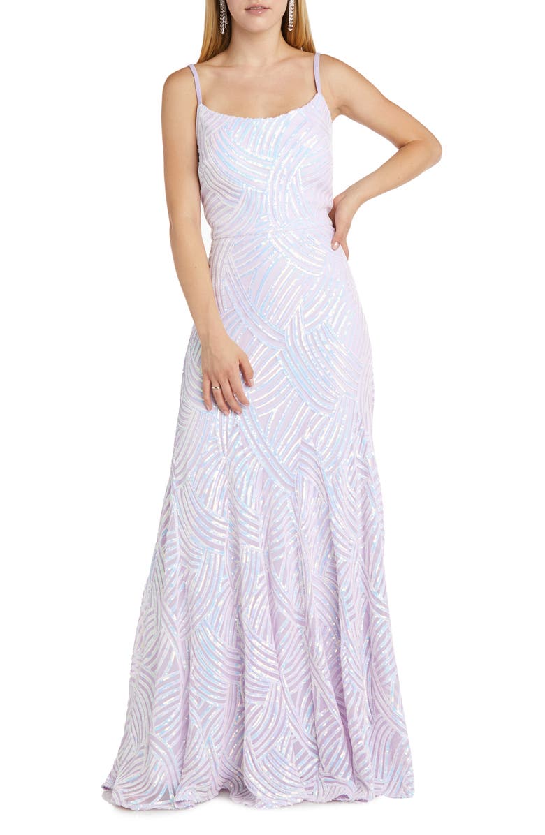 Morgan & Co. Sequin Embellished Gown | Nordstromrack