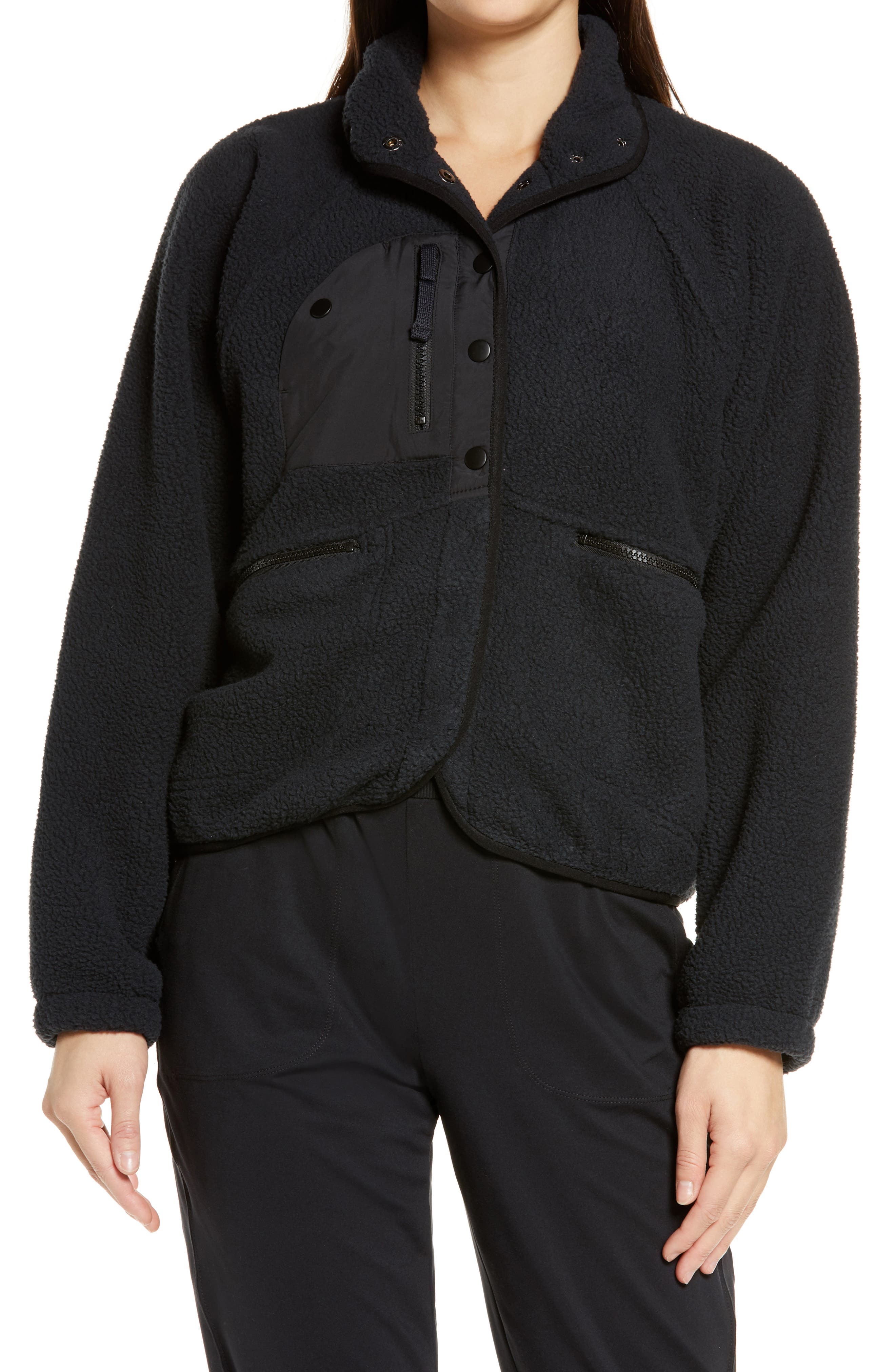 Free People FP Movement Hit the Slopes Fleece Jacket | Nordstrom