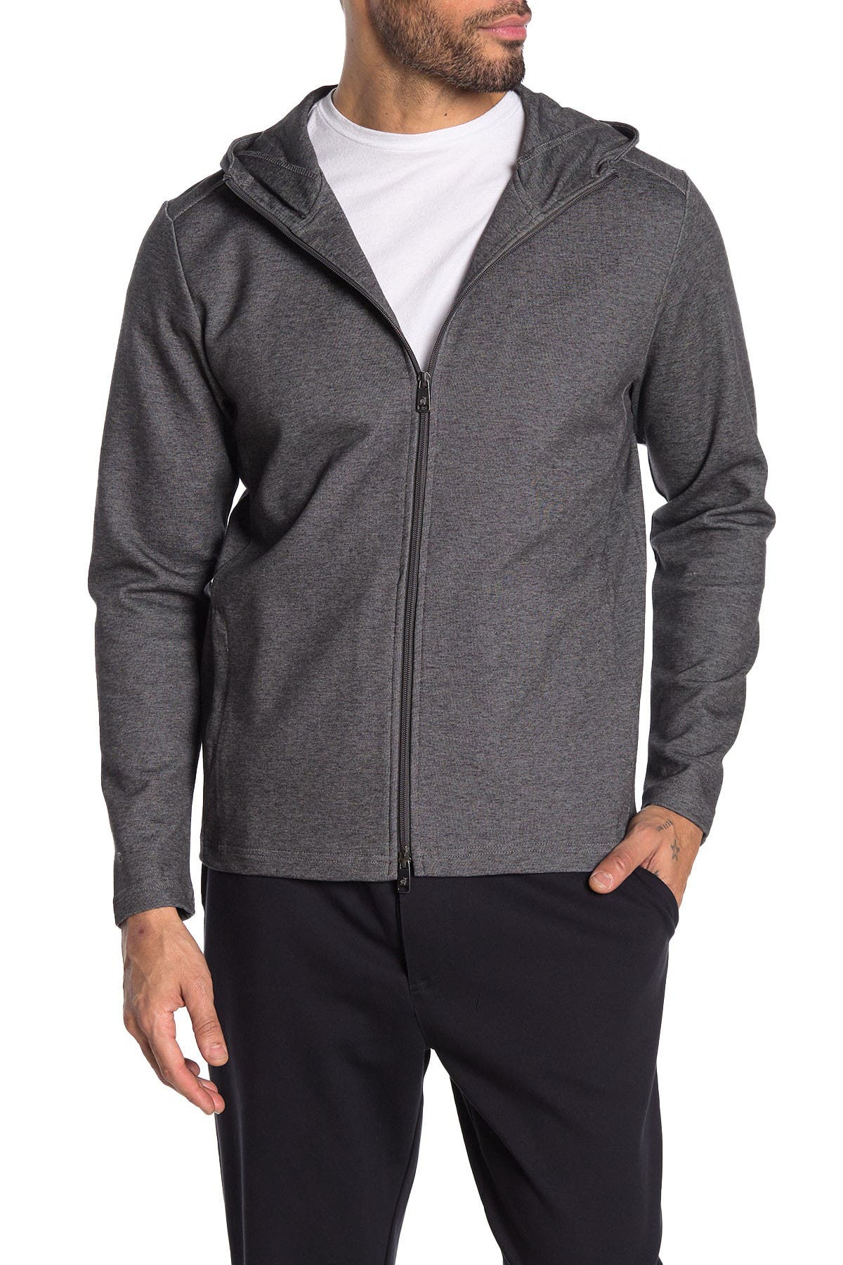 RAFFI Zip Up Hooded Jacket | Nordstromrack