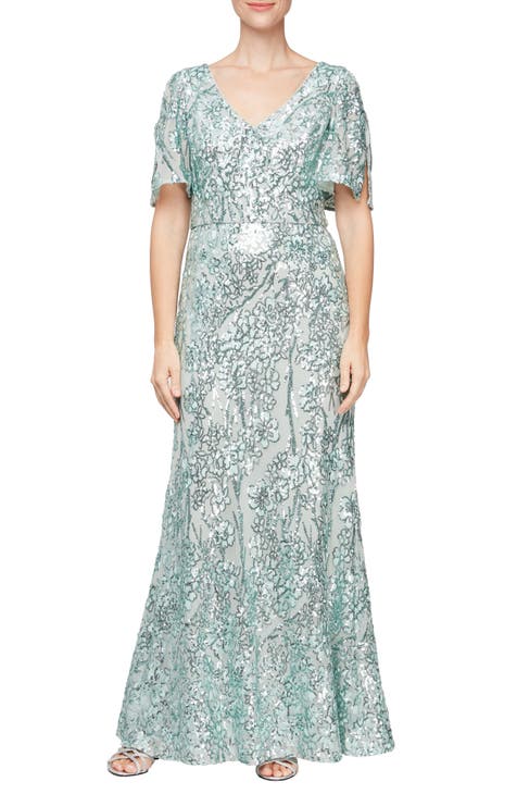 Green Mother of the Bride or Groom Dresses