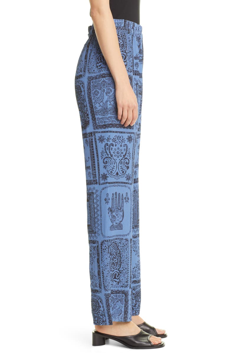 Acne Studios Polesa Frames Print Crepon Pants | Nordstromrack