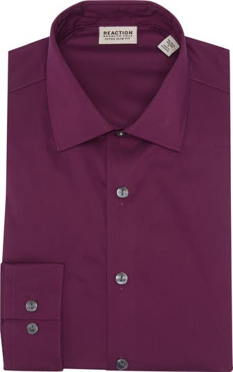 Kenneth Cole Reaction Solid Extra Slim Fit Dress Shirt | Nordstromrack