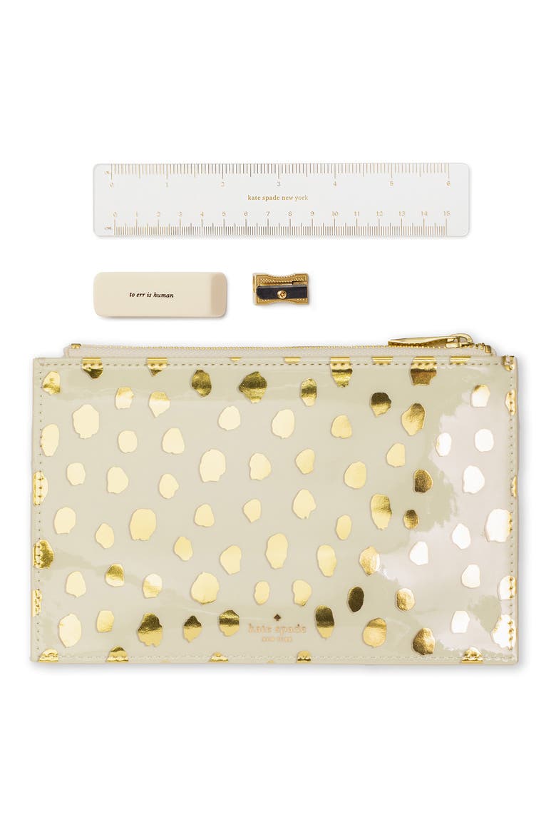 flamingo dot pencil pouch | Nordstromrack
