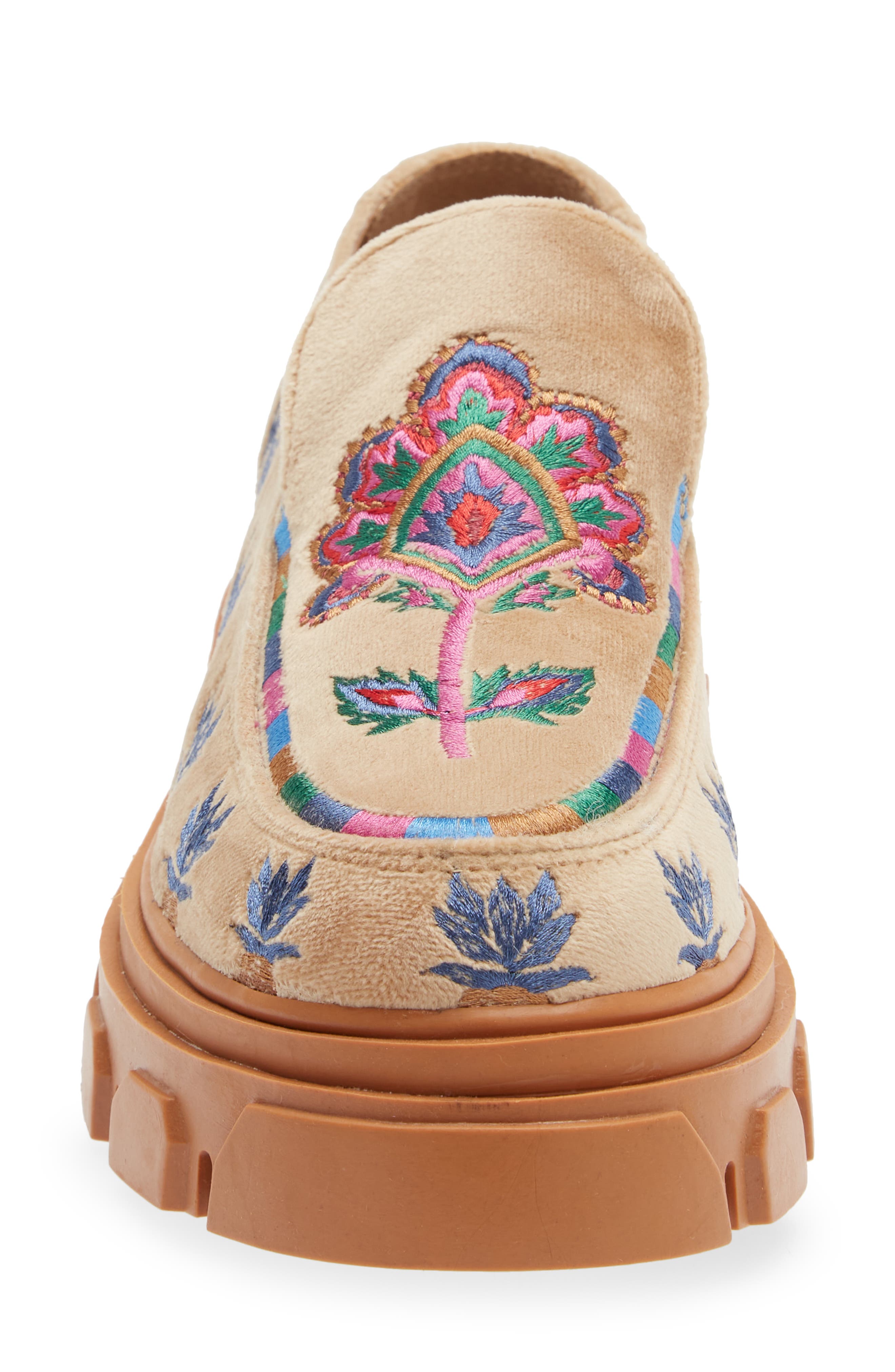 FARM Rio Embroidered Platform Loafer (Women) | Nordstromrack