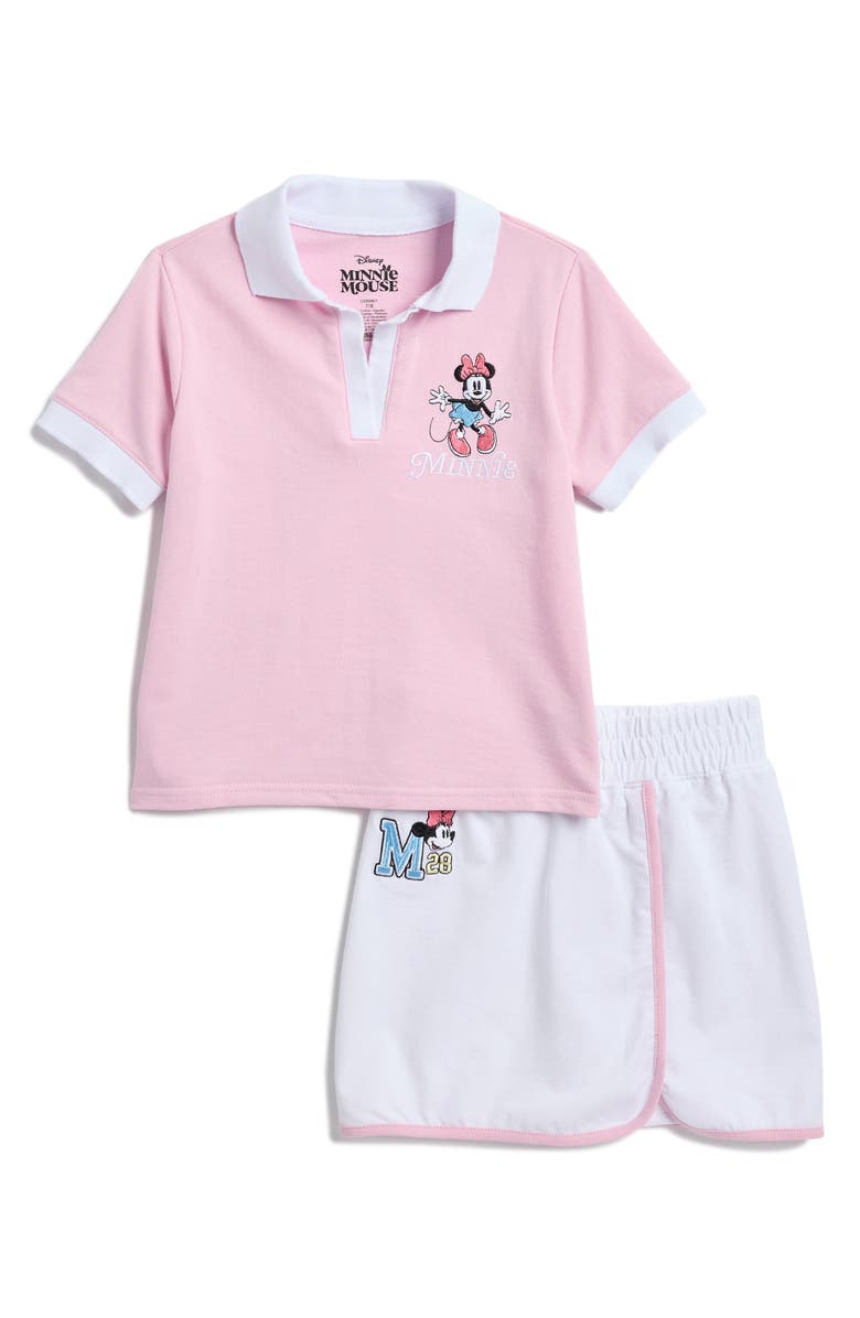 Freeze x Disney® Kids' Minnie Mouse Polo & Shorts Set | Nordstromrack