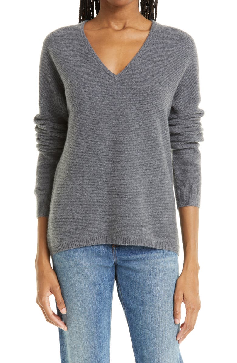Nordstrom Signature Cashmere V-Neck Sweater | Nordstromrack