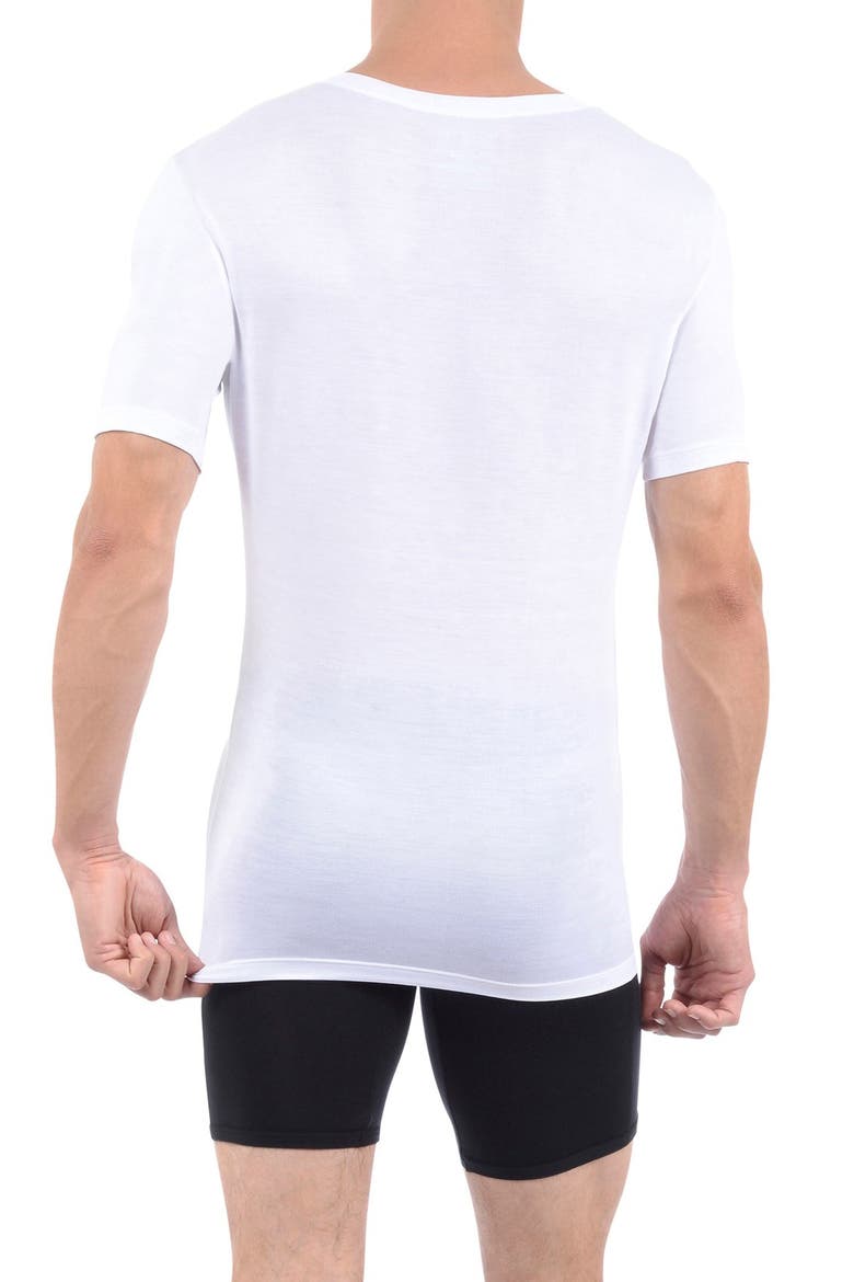 Second Skin Micromodal Deep V-Neck Undershirt (Men) | Nordstromrack