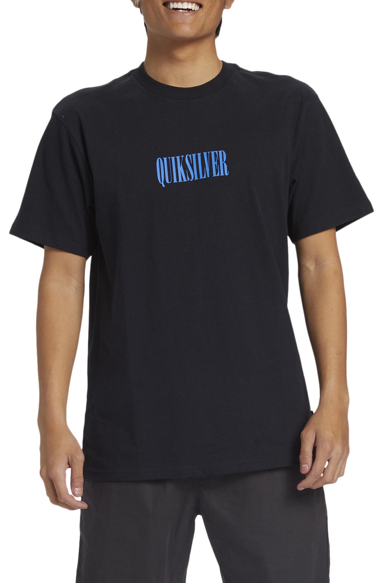 Quiksilver Silver Moe Logo Graphic T-Shirt | Nordstrom