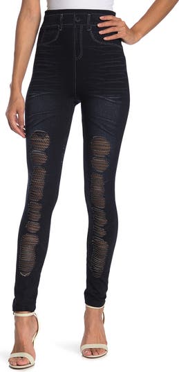 OPPA Faux Denim Leggings | Nordstromrack