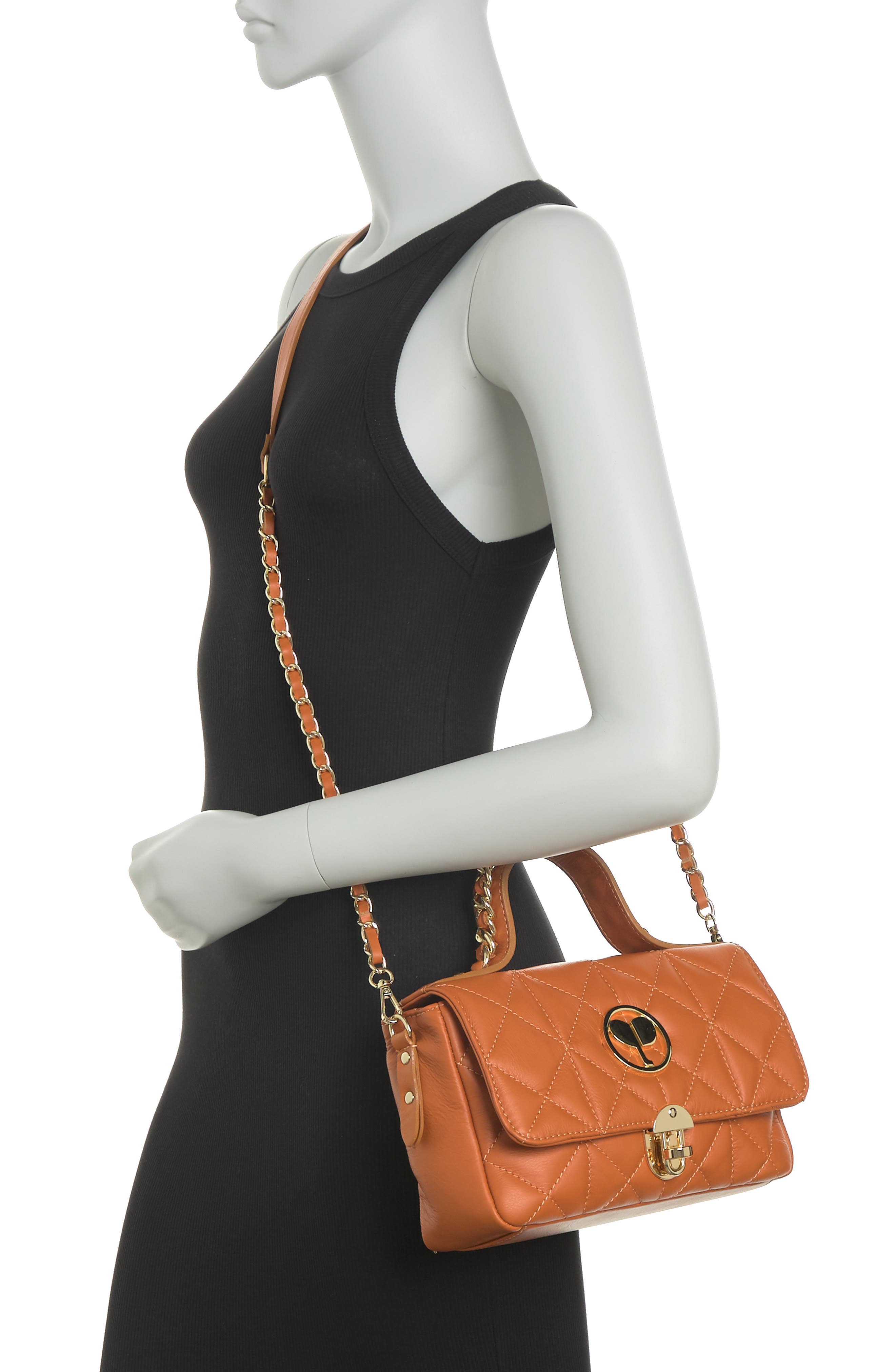 Persaman New York Quilted Leather Satchel | Nordstromrack