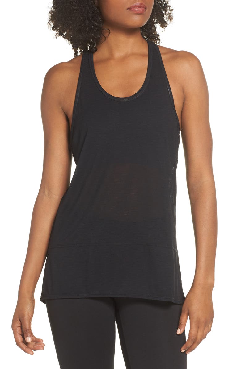 Zella Reshape Recycled Racerback Tunic | Nordstromrack