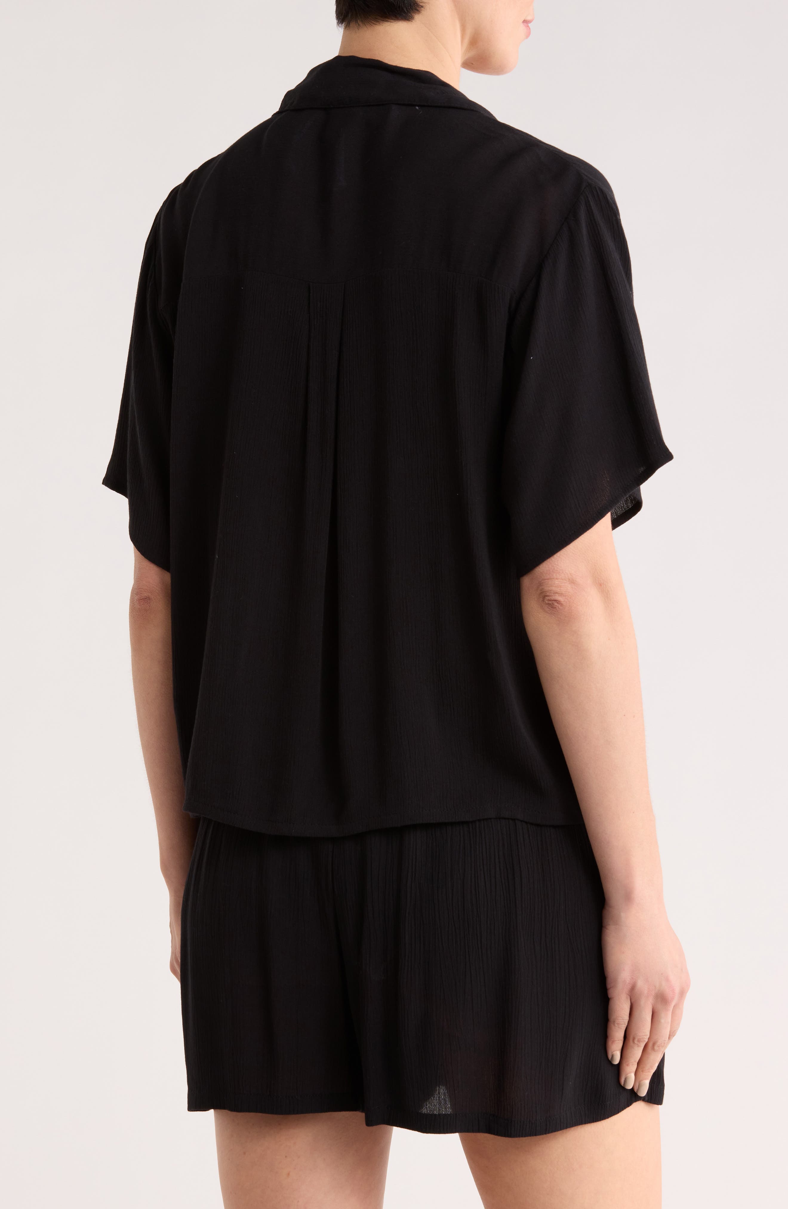 NORDSTROM RACK Easy Gauze Cover-Up Shirt | Nordstromrack