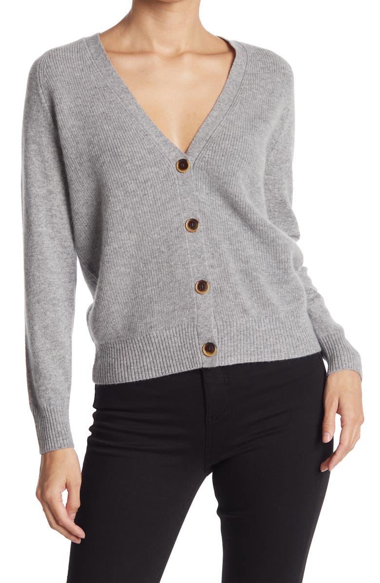 Amicale Button Front Cashmere Cardigan | Nordstromrack
