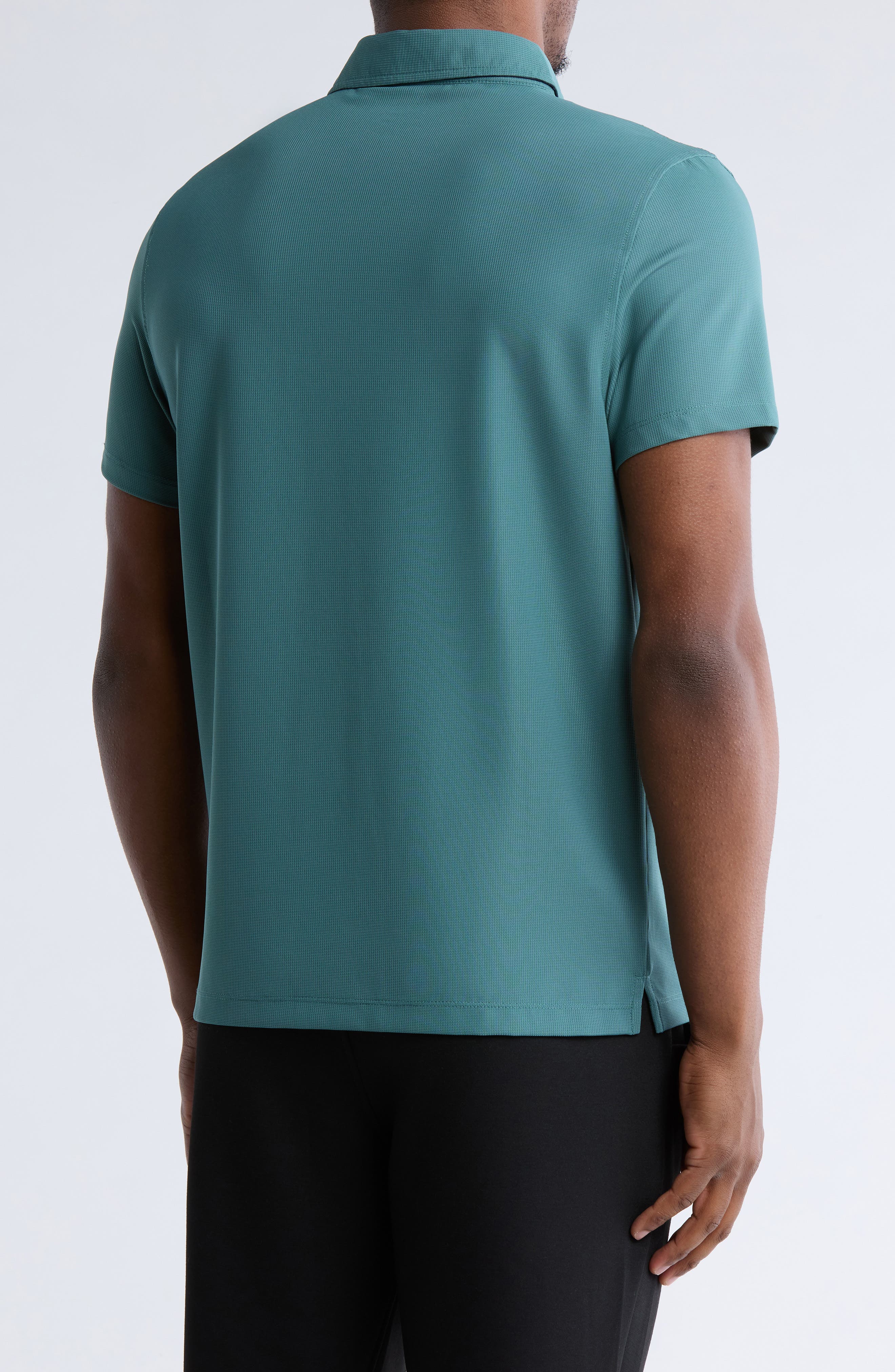 Kenneth Cole Textured Active Polo | Nordstromrack