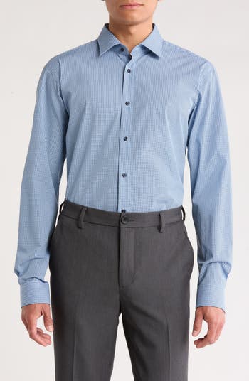 HUGO Valerio Modern Fit Cotton Dress Shirt | Nordstromrack