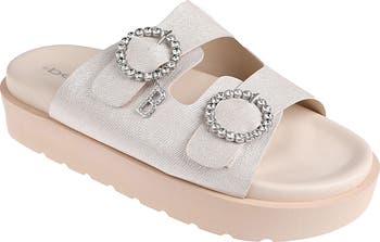 bebe Platform Slide Sandal (Women) | Nordstromrack