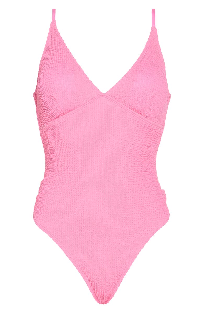 Betsey Johnson Textured One-Piece Swimsuit | Nordstromrack