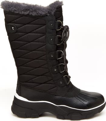 JBU BY JAMBU Lorina Waterproof Faux Fur Trim Boot | Nordstromrack