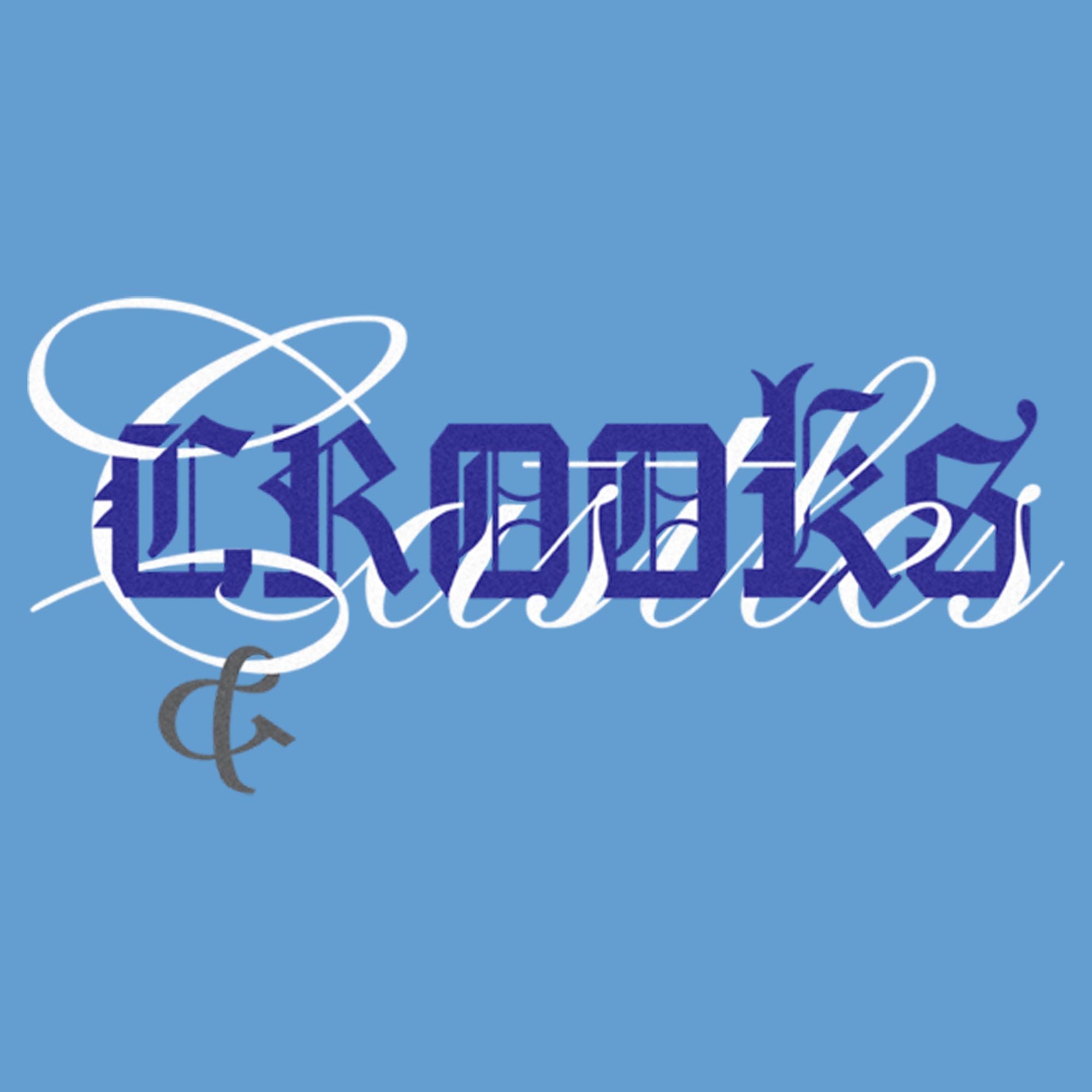 Crooks & Castles Men's Crooks & Castles Overlay Gothic Logo Graphic T ...