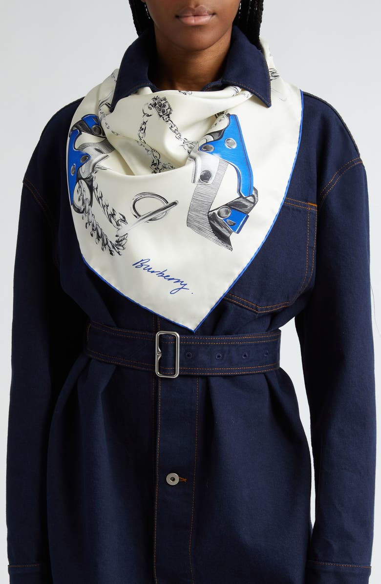 Burberry Print Silk Scarf | Nordstromrack