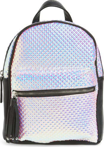 OMG Accessories OMG Hologram Mini Backpack | Nordstrom
