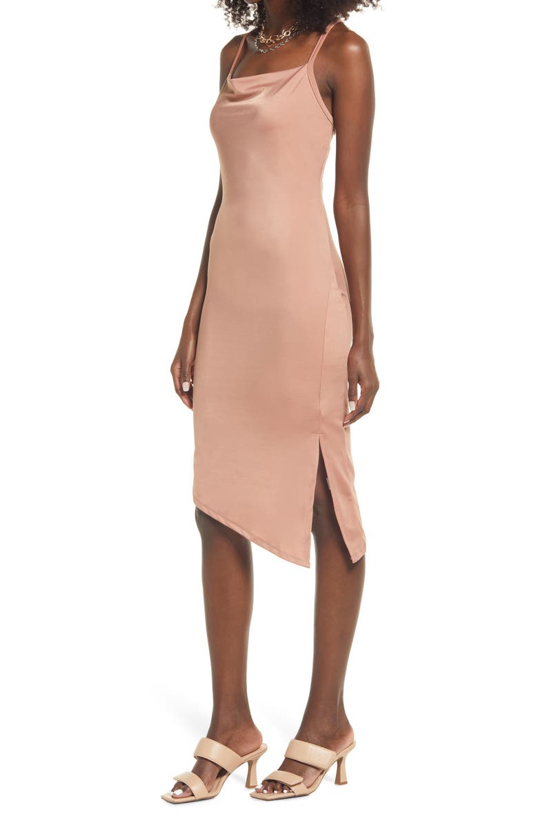 Open Edit Drape Midi Dress | Nordstromrack